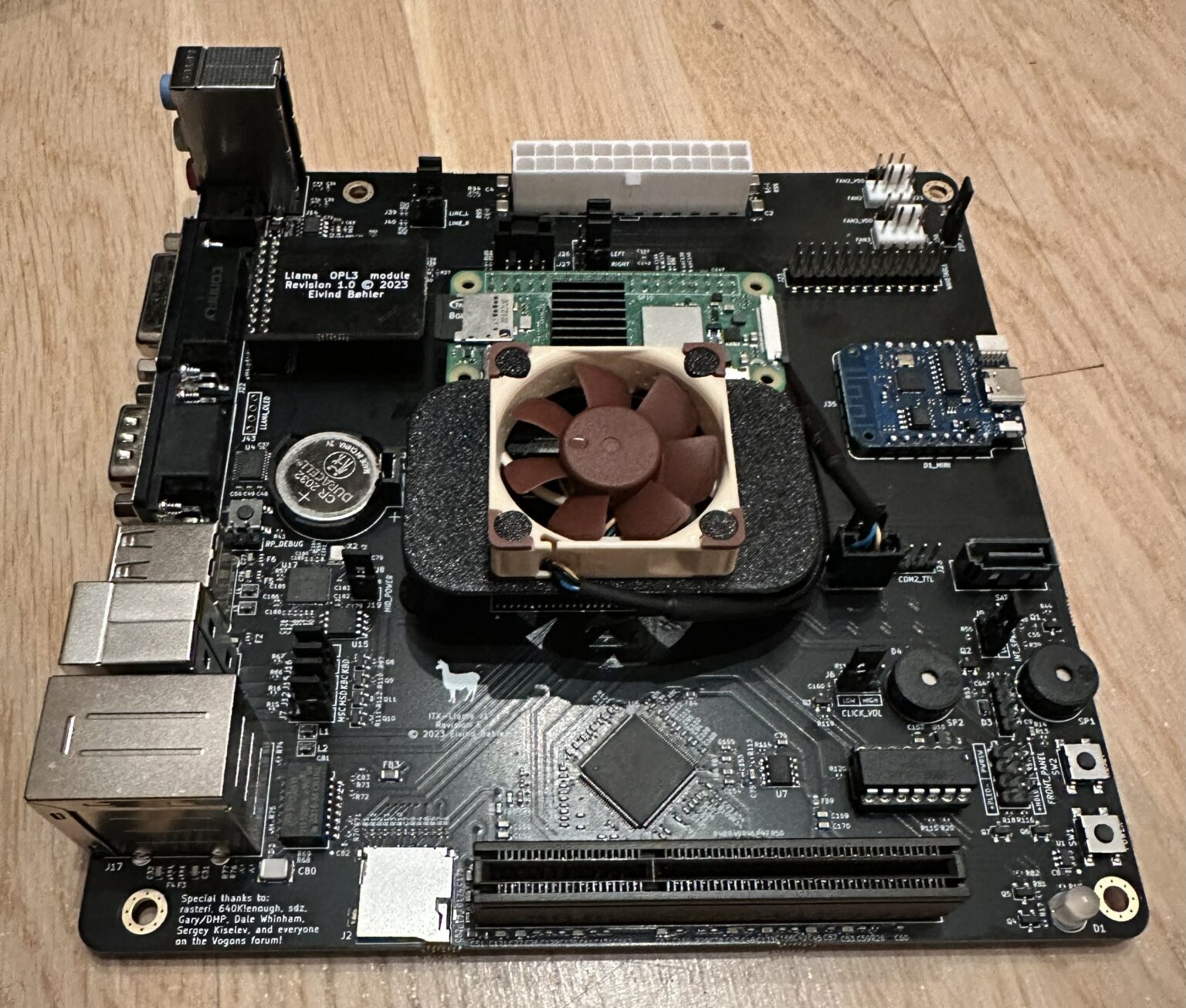 Retro SFF: ITX-Llama is a Brand New DOS/Win98 Retro PC With AGP, OPL3 ...