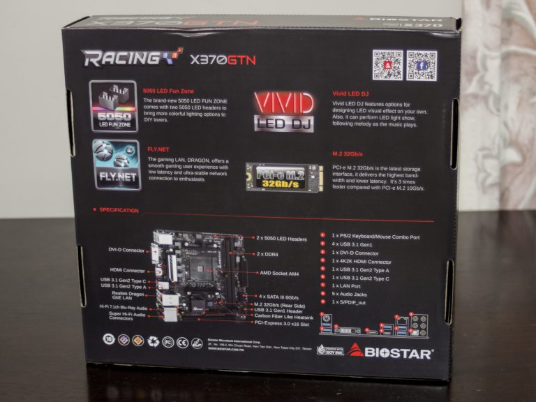 BIOSTAR Racing X370GTN – Zoom Zoom? – SFF.Network | SFF.Network