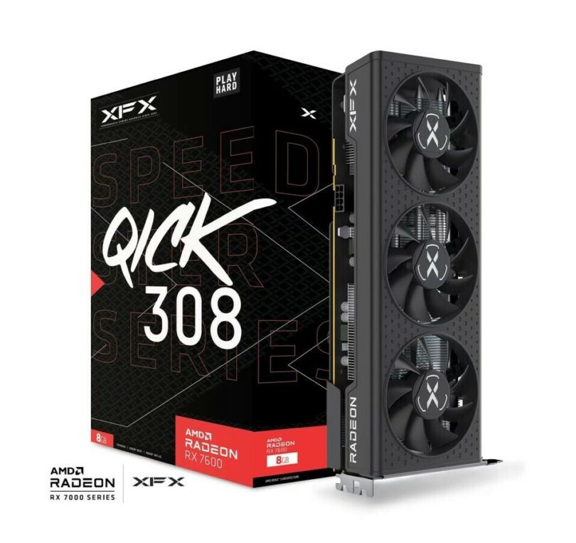 XFX Launches a Pair of RX7600 GPUs With Missing Letters – SFF.Network ...